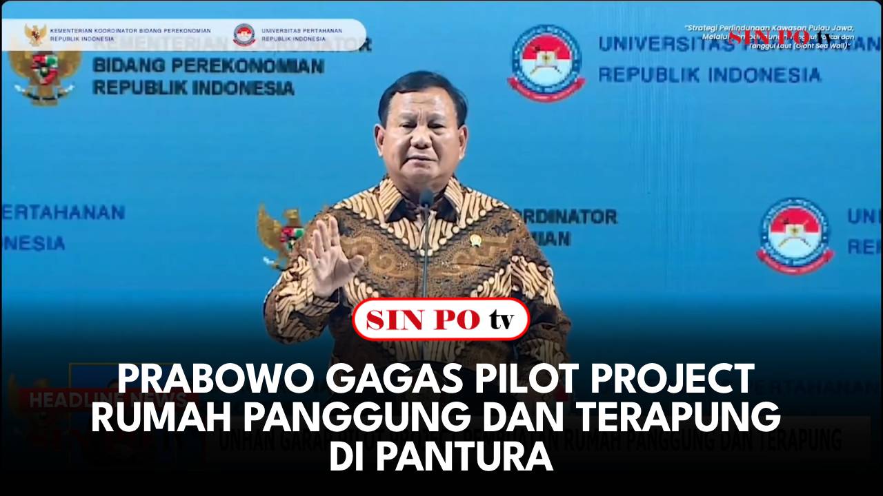 Prabowo Gagas Pilot Project Rumah Panggung Dan Terapung Di Pantura Prabowo Gagas Pilot Project Rumah Panggung Dan Terapung Di Pantura