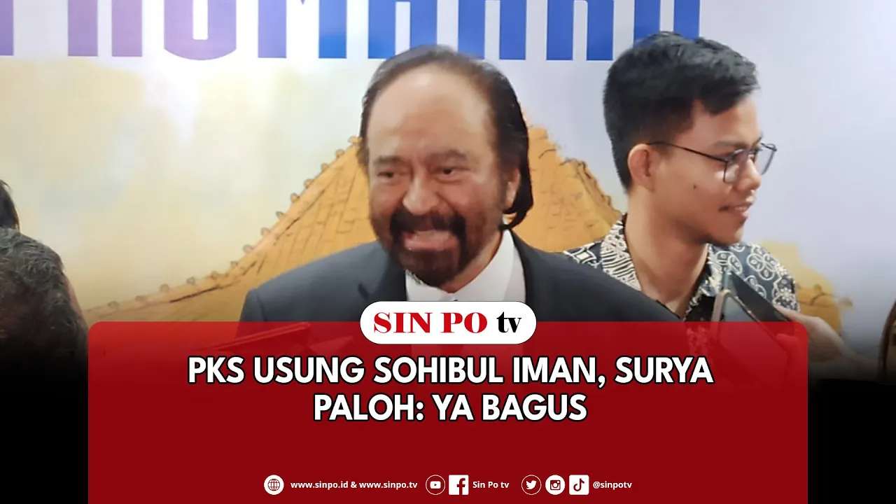 PKS Usung Sohibul Iman, Surya Paloh: Ya Bagus PKS Usung Sohibul Iman, Surya Paloh: Ya Bagus